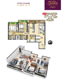 Metro Grande - Floor Plans